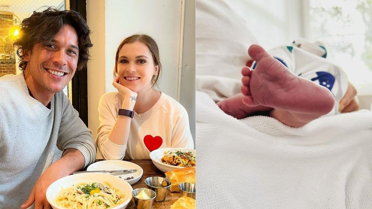 Home and Away alum Bob Morley and his Neighbours star wife Eliza Taylor ...